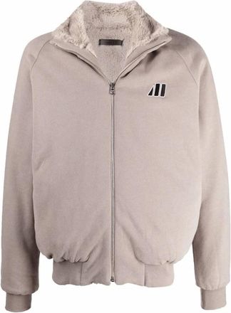 Mouty Mouty, Homme, Vestes, Beige, Taille: M NYC Zip Sweater Reversible