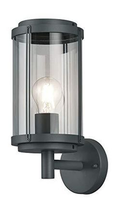 Trio Trio Leuchten Tanaro 202360142 Applique murale dextérieur en aluminium moulé sous pression Anthracite Plastique transparent 1 E27