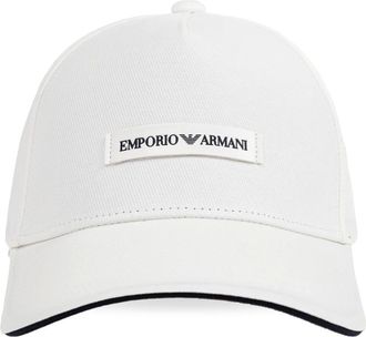 Emporio Armani Homme, Accessoires, Blanc, Taille: ONE Size Casquette en Toile