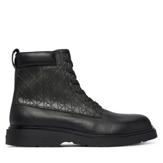 Calvin Klein Schn&uuml;rschuhe Calvin Klein Combat Ess HM0HM02244 Schwarz