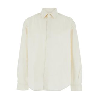 Jacquemus Herren, Shirts, Wei&szlig;, SGr&ouml;&szlig;e