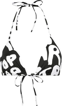 Dsquared2 Femme, Maillots de bain, Noir, Taille: 40 FR Triangle Bikini Top