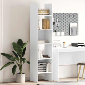 vidaXL Biblioth&egrave;que Blanc 40x35x180 cm Agglom&eacute;r&eacute;