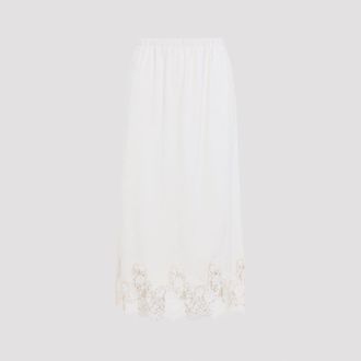 Alberta Ferretti Alberta Ferretti Velvet Pencil Skirt