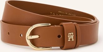 Tommy Hilfiger Lederg&uuml;rtel braun