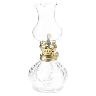 Artibetter Retro Glas Kerosinlampe Vintage &Ouml;llampe aus Hitzebest&auml;ndigem Glas f&uuml;r Innenr&auml;ume Wohnzimmer Schlafzimmer Dekoration Stimmungsvolle Beleuchtung und Cam