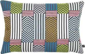 Prestigious Textiles Blake Polyester gefülltes Kissen, Polyester, Baumwolle, Jade