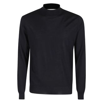 FILIPPO DE LAURENTIIS Lupetto Merino - - Knitwear - Herren - Blau - L