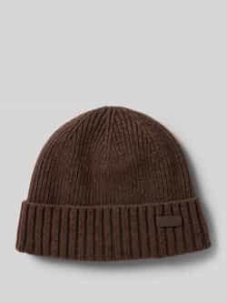 Barbour Beanie aus Woll-Mix Modell CARLTON