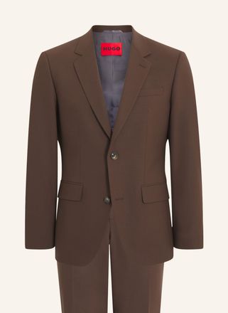 HUGO BOSS Hugo Anzug Henry-getlin253x Slim Fit braun