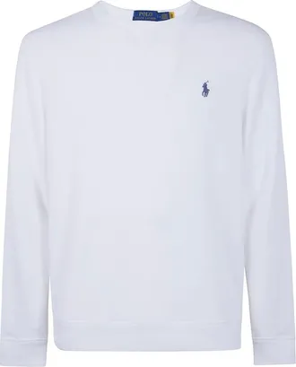 Polo Ralph Lauren Homme, Sweatshirts et sweats &agrave; capuche, Blanc, Taille: L SweaT-shirts