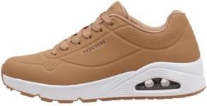 Skechers Uno Stand on Air Baskets Homme, Tan Durabuck Trim, 39.5 EU