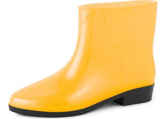 Ladeheid Damen Kurze Gummistiefel LAZT201801 (Gelb, 40 EU)
