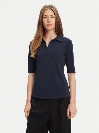 Calvin Klein Poloshirt LV044C221G Dunkelblau Slim Fit
