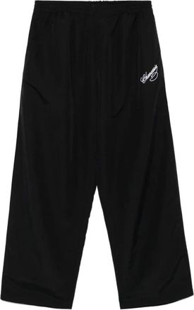 Willy Chavarria Homme, Pantalons, Noir, Taille: M Straight Pantalons