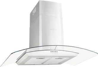 vidaXL Vidaxl - Wandmontierte Dunstabzugshaube 90 cm Edelstahl 756 m&sup3;/h led