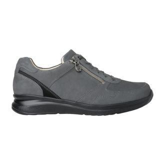 Ganter Weit geschnittener Schn&uuml;r-Zip-Schuh - Grau - - Shoes - Herren - Grau - 43 EU