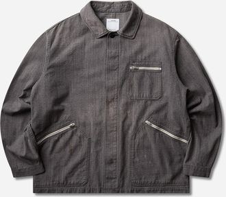 Visvim Men s Eclair Coverall Grey