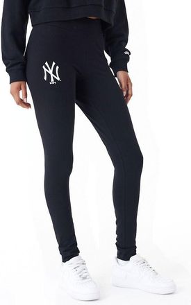 New Era Hosen Leggings Schwarz S