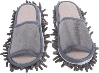 BESPORTBLE Pantoufles de Nettoyage Microfibre Antid&eacute;rapantes pour Int&eacute;rieur Absorbantes et Respirantes pour Hommes et Femmes Balayage des Sols et Poussi&egrave;re