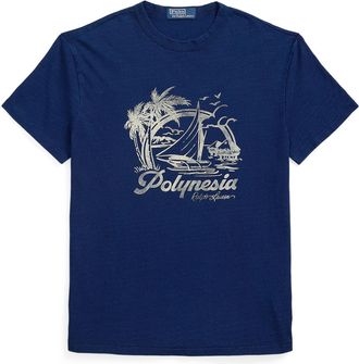 Ralph Lauren CLASSIC FIT JERSEY GRAPHIC T-SHIRT