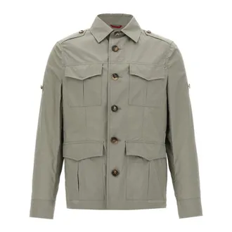 Brunello Cucinelli Herren, Jacken, Gr&uuml;n, 2XLGr&ouml;&szlig;e
