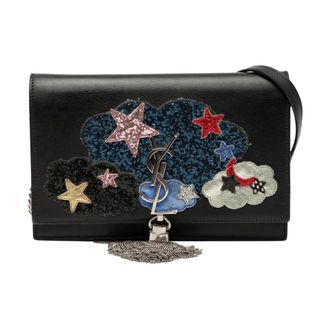 Saint Laurent Pre-owned Leder Schultertasche - - Pre-owned - Damen - Schwarzk - ONE SIZE
