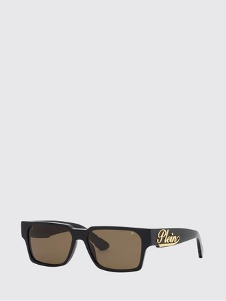 Philipp Plein Lunettes de soleil masque rectangulaires en ac&eacute;tate