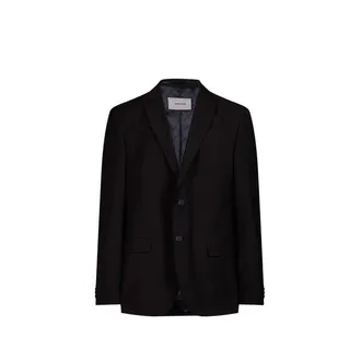 Pierre Cardin Blazer uni en laine vierge m&eacute;lang&eacute;e