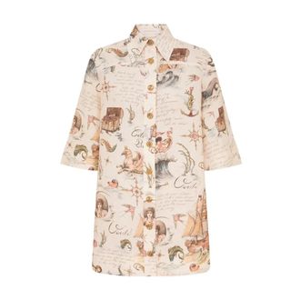 Zimmermann Damen, Kleider, Beige, SGr&ouml;&szlig;e