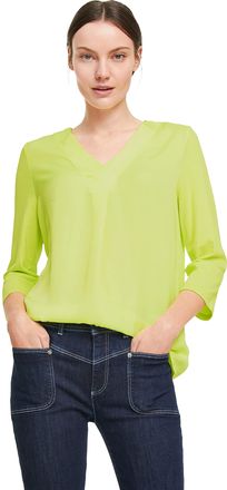 Comma Damen 603.10.102.12.130.2060815 Shirt, 7040 gr&uuml;n, 36