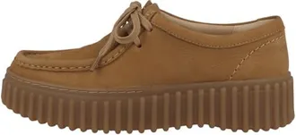 Clarks Mixte Torhill Bee Shoes, Light Tan Nubuck, 37.5 EU