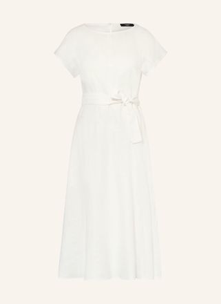Max Mara Weekend Max Mara Leinenkleid Esordio weiss