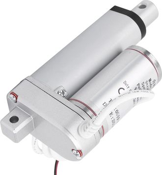 CHICIRIS 12 Mm/s Elektrischer Linearantrieb, Motor-Putter, 100 Kg Last, 50 Mm Hub f&uuml;r Elektrische Betten, Kameras, Schwarz (24 VDC)