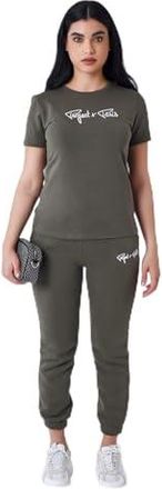 Project X Paris T-Shirt Femme Signature Olive foncé S