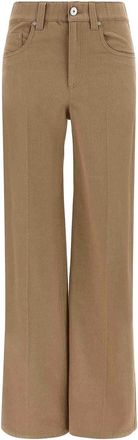 Brunello Cucinelli Straight Leg Jeans - Beige