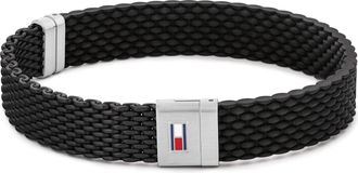 Tommy Hilfiger Jewelry armband für Herren aus Silikon aus Blau oder Schwarz