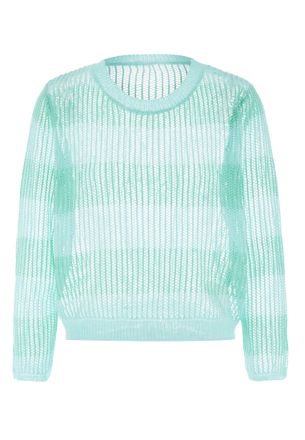 Mymo Pullover Frauen Lagune t&uuml;rkis