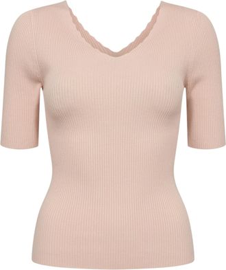 N&uuml;mph 3/4 &Auml;rmel-Strickpullover NUAYELET SS PULLOVER CROPPED
