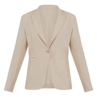 Simona Corsellini Einreihiger Blazer - - Jackets - Damen - Beige - M