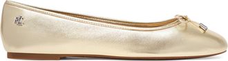 Lauren Ralph Lauren Ballerinas LAUREN RALPH LAUREN Jayna Metallic 802978836002 Goldfarben