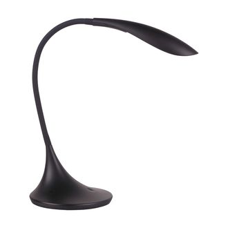 Inspire Schreibtischlampe PICO - Dimmbare Tischleuchte - Touch-Steuerung - USB-Anschluss - LED 660LM - 5W - 3000K - IP20 - H38 cm - Schwarz matt - Kunststoff