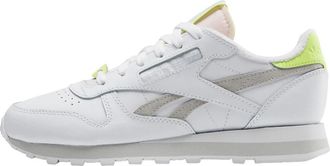Reebok Damen Classic Leather Sneaker,Ftwwht Pugry2 Aciyel,42.5 EU
