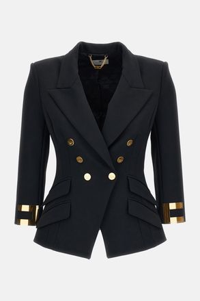 Elisabetta Franchi Blazer Aus Doppeltem Crepe-stretch