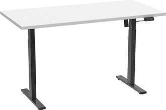 ebuy24 Ebuy24 - Schreibtisch h&ouml;henverstellbar Lona 140x50