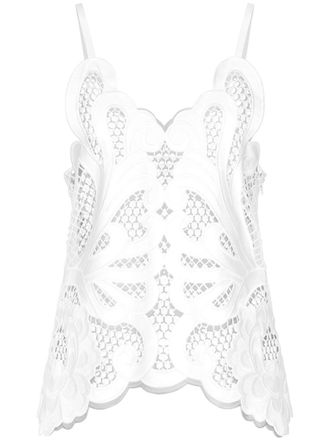 Dolce & Gabbana haut à découpes - Blanc