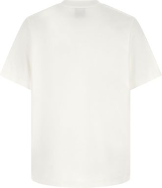 Casablanca Mens White Organic Cotton T-Shirt