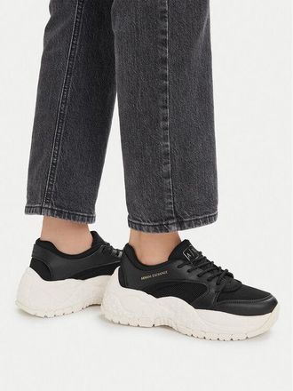 A|X Armani Exchange Sneakers XW002227 AF21430 UC001 Schwarz