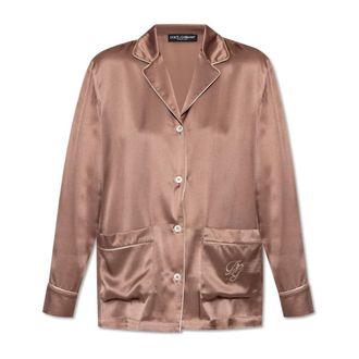 Dolce & Gabbana Seidentop von Pyjamas - - Nightwear & Lounge - Damen - Rosa - S