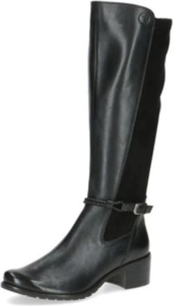 Caprice Schwarze Damenstiefel Eleganter Stil - - Shoes - Damen - Schwarzk - 37 EU